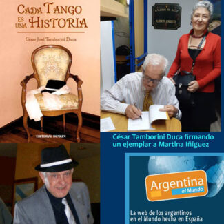 César Tamborini Duca y su libro Cada Tango es una Historia - Argentinamundo